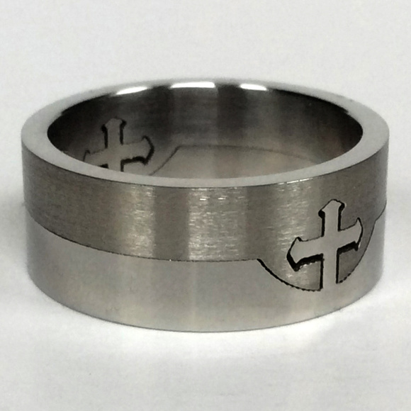 DGstyle | Accessories | Mens Cross Pattern Ring | Poshmark